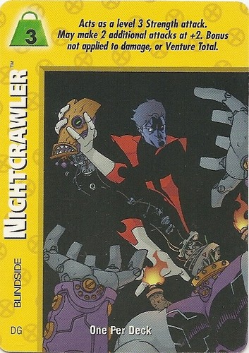 Marvel OVERPOWER NIGHTCRAWLER BLINDSIDE special - OPD - MegaPower promo ...