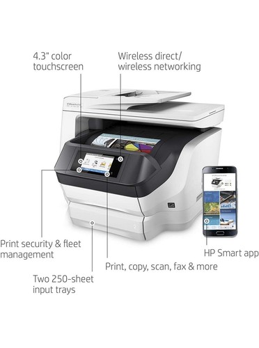 HP K7S42A#B1H OfficeJet Pro 8740 All-in-One Inkjet Printer for sale ...
