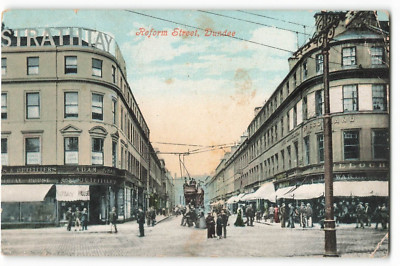 Postcard Reform Street, Dundee nice people street scene VTG ME6. | eBay