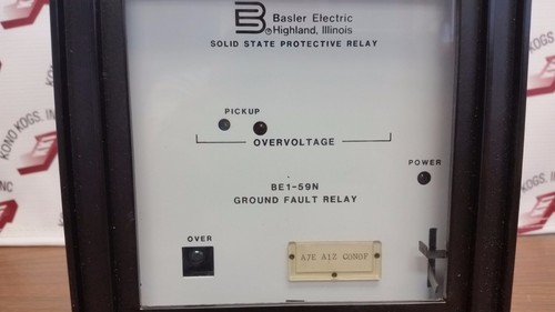 NEW Basler Electric BE1-59N Ground Fault Overvoltage Relay | eBay