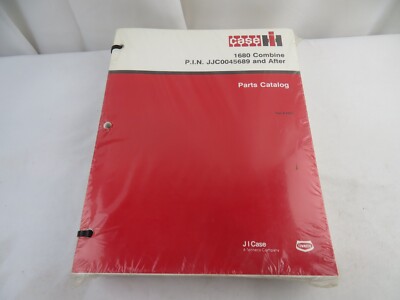 CASE IH 1680 COMBINE- PC - PN JJC0045689 & AFTER SUPP PARTS CATALOG NEW ...
