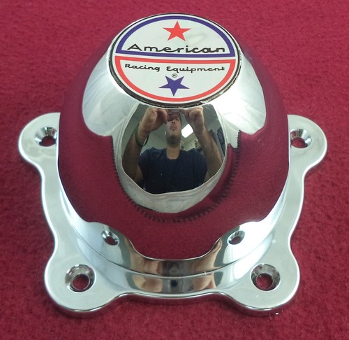 American Racing Wheels Chrome Custom Wheel Center Cap # VN105-1CAP ...