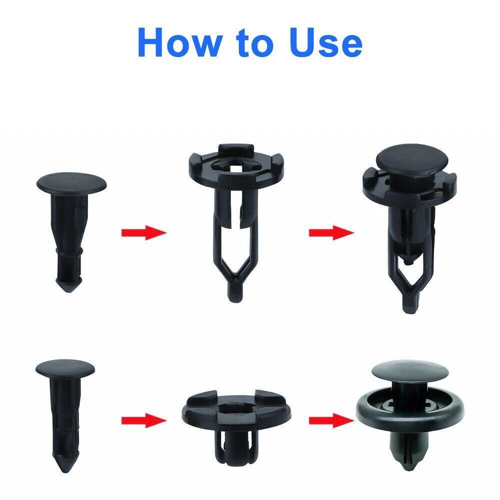 100x Engine Cover Shroud Cowling Guard Fastener Trim Body Clips,For ...