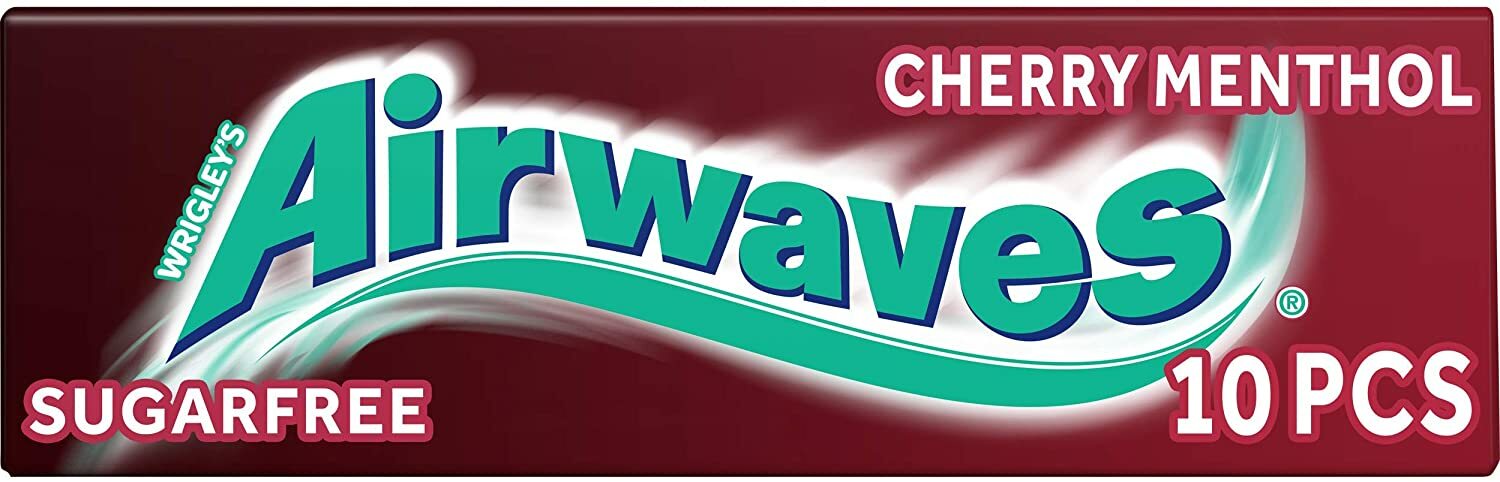 Wrigley's Airwaves Cherry Menthol Sugar free Chewing Gum (10 Pc X Pack of 30) | eBay