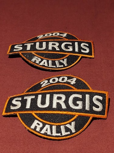 (2) New 2004 STURGIS BIKE RALLY PATCHES | eBay