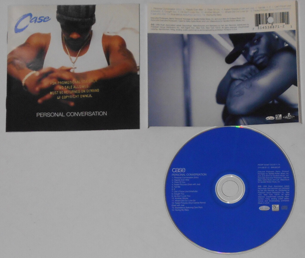 Case - Personal Conversation - U.S. promo cd, Gold DJ Stamp | eBay