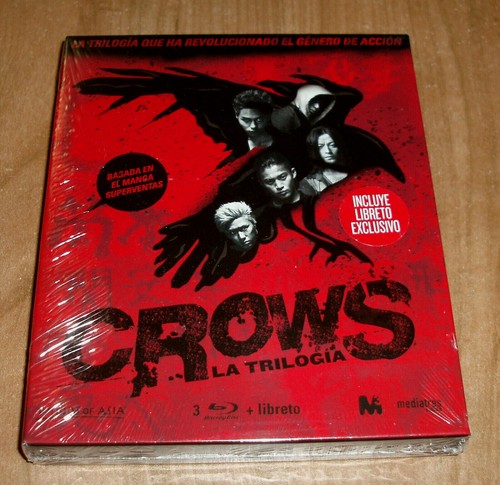 Crows La Trilogie 3 Blu-Ray + Livret Exclusif Neuf Scellé (Sans Ouvrir ...