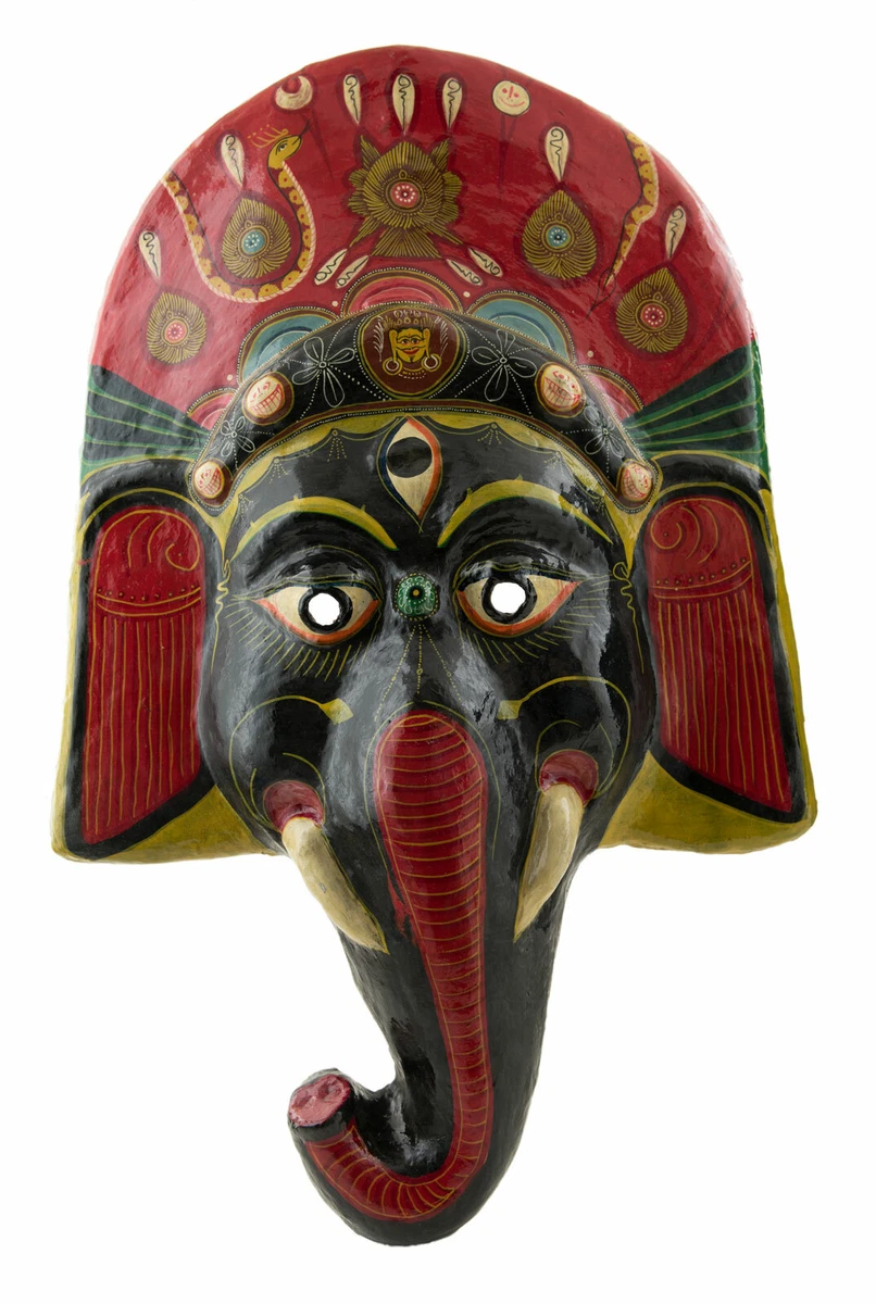 Paper Mache Elephant Mask
