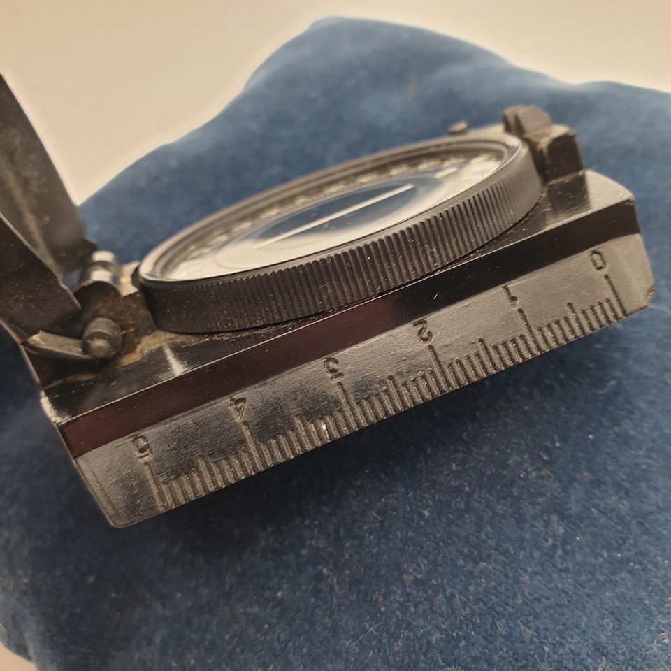 Army artillery compass, Vintage, period of the USSR, working. World War ...