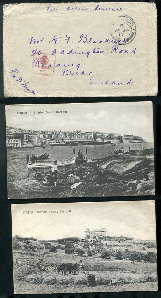 MALTA WORLD WAR ONE BRITISH FORCES VERDALA PALACE | eBay