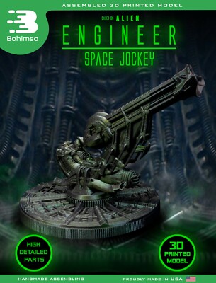 ENGINEER Space Jockey ALIEN PROMETHEUS Movie Plastic Model 3D Print | eBay