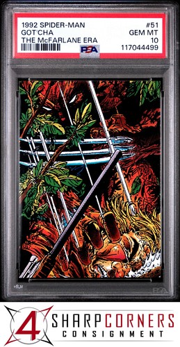 1992 SPIDER-MAN THE McFARLANE ERA #51 GOT'CHA POP 2 PSA 10 | eBay