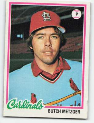 1978 Topps #431 Butch Metzger EX Excellent Cardinals ID:99807 | eBay