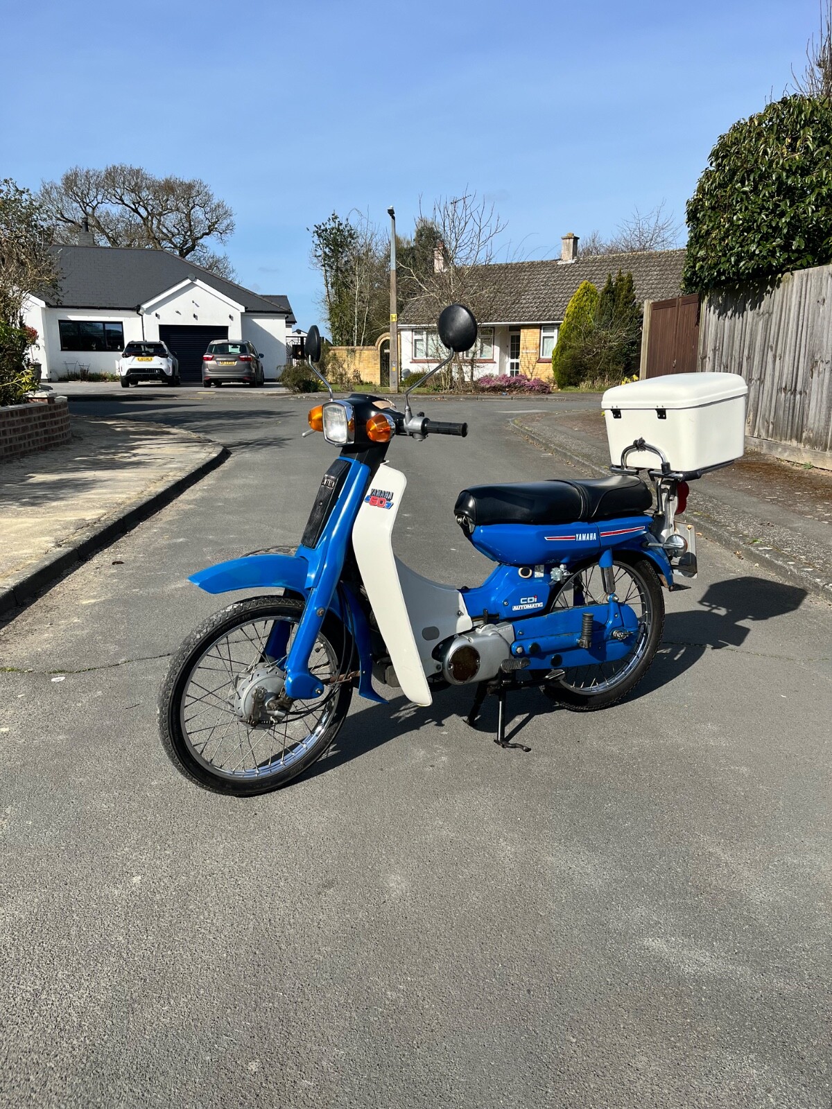 1981 Yamaha V50 Moped Step Through Scooter MOT Exempt - Bike Years - 1980s