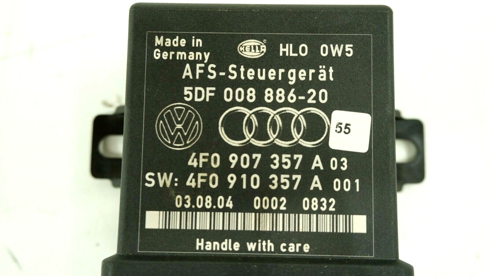 2005 AUDI A6 C6 SEDAN HEADLIGHT AFS ADAPTIVE LIGHT LAMP RANGE CONTROL ...