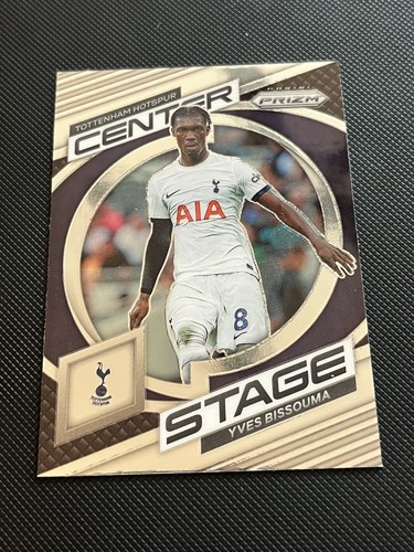 2023-24 Panini Prizm Premier League YVES BISSUMA Center Stage TOTTENHAM ...