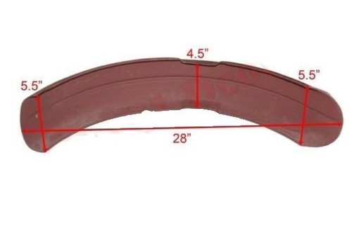 Front & Rear Mudguard Fender Set Bare Metal Matchless G3l Rigid Frame ...