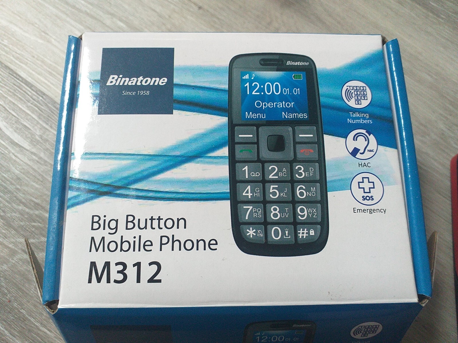 Binatone+SpeakEasy+Big+Button+B200+-+White+%28Unlocked%29 for sale ...