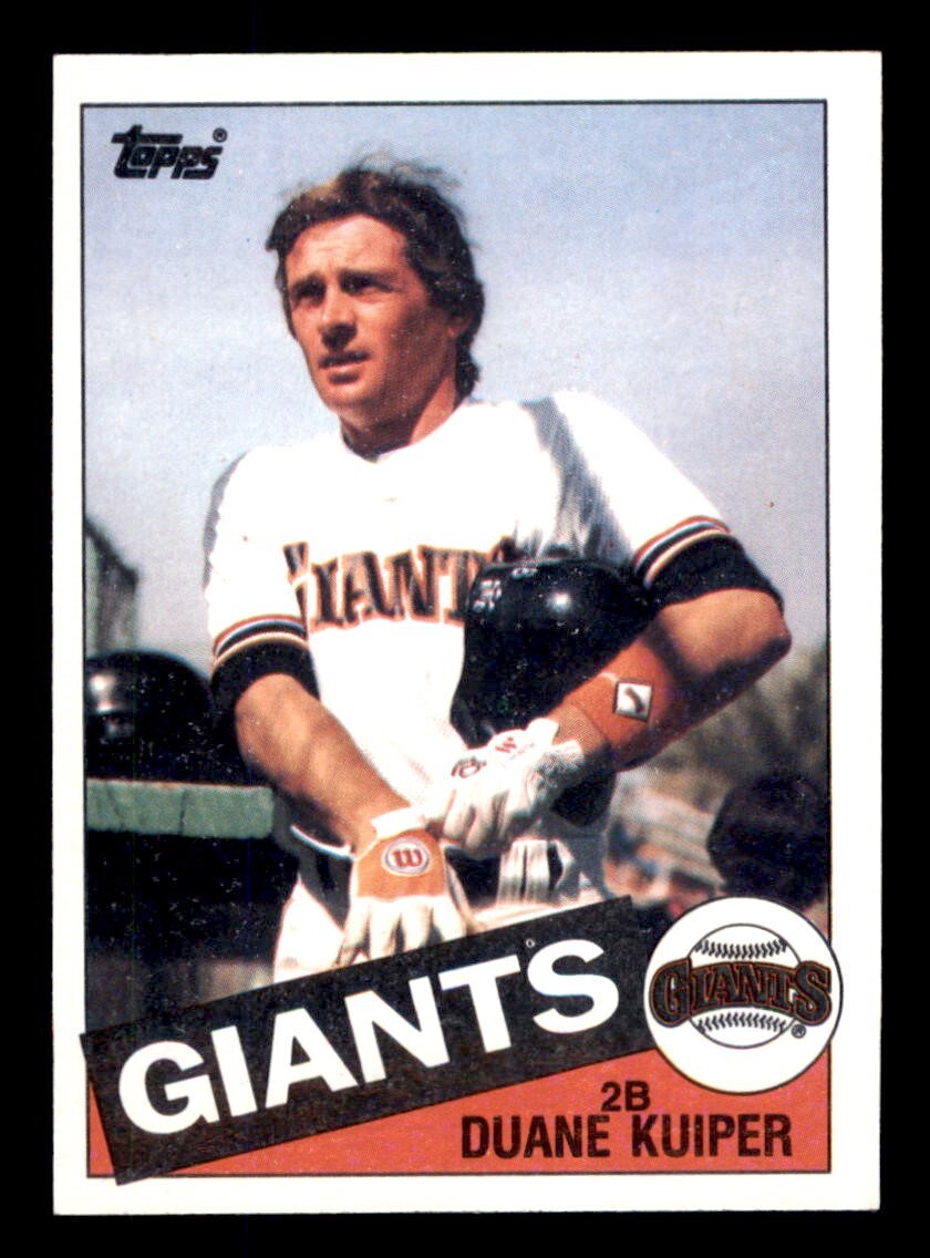 1985 Topps Baseball #22 Duane Kuiper NM or Better *cc1 | eBay