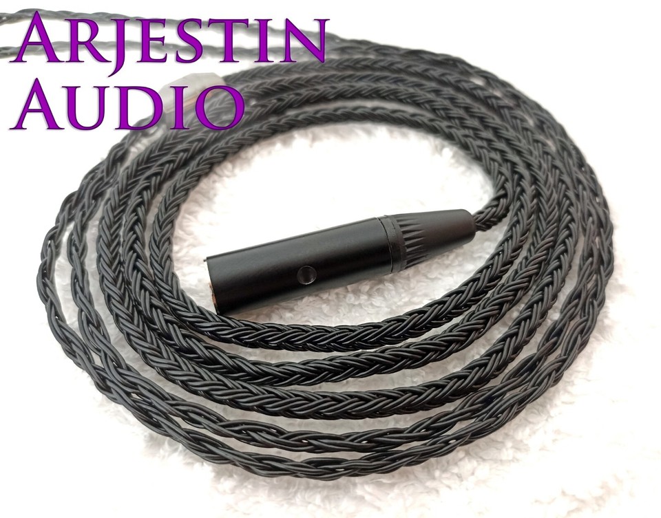 Arjestin Audio Black 16 Core Balanced Dual A2DC Cable for Audio ...