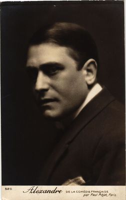 CPA Alexandre Artiste THEATRE Star (310627) | eBay