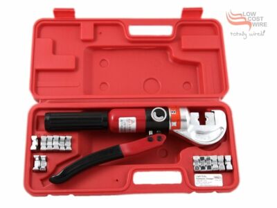 Hydraulic Swage Tool Kit - Hand Swaging Crimping Press for Stainless ...