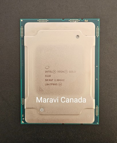 Intel Xeon Gold 5118 2.30GHz 12-Core 16.5MB LGA-3647 CPU Processor ...