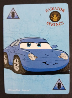 Disney Cars Go Fish Card Game Sally Carrera Triangle #9 | eBay