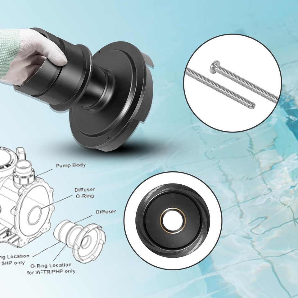 R0445400 Diffuser Kit Replacement for Zodiac Jandy ePump, Stealth ...