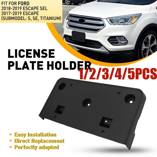 Fit 2017 2018 2019 Ford Escape License Plate Front Mount Bracket ...