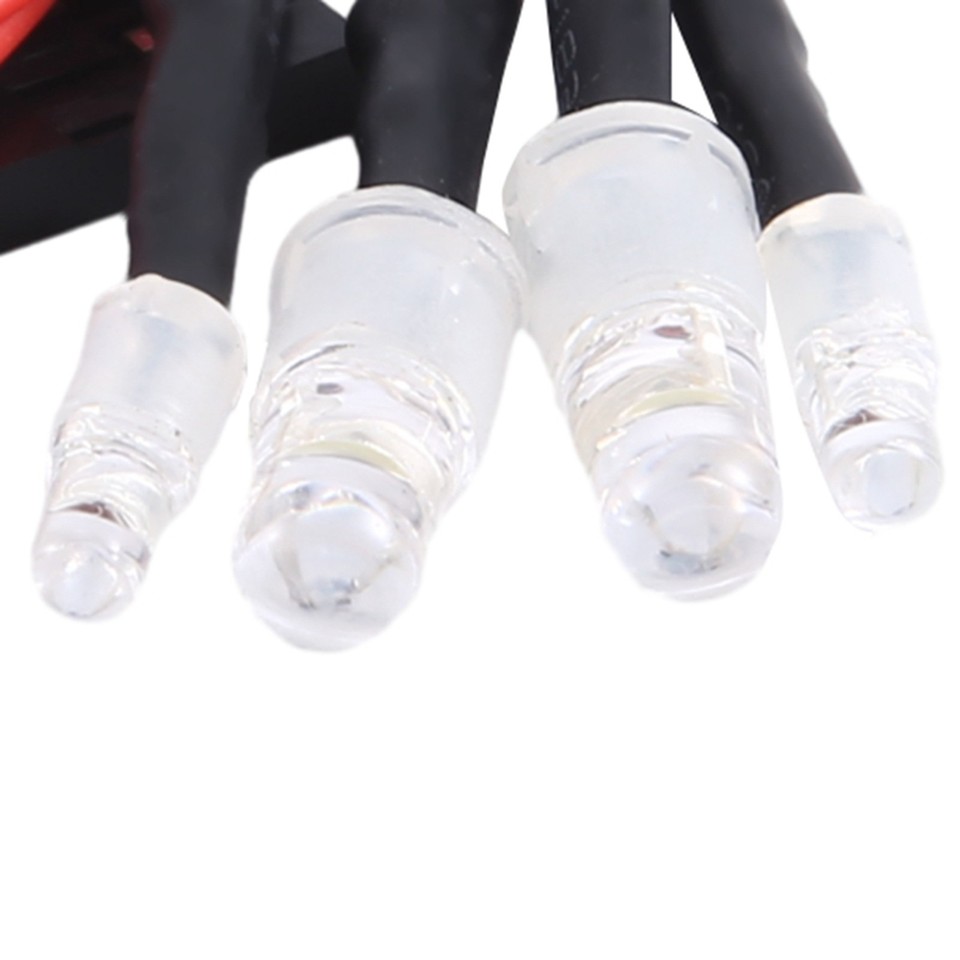 4 LEDs RC LED Light Kit for 1/10 RC Car Truck Crawler RC Model Drift ...