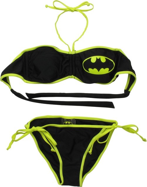 Batgirl Batman Symbol Bandeau String Bikini Set DC Comics | eBay