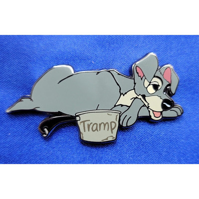 Disney Pins Lady & the Tramp - Disney Catalog Full Body Tramp w/dog ...