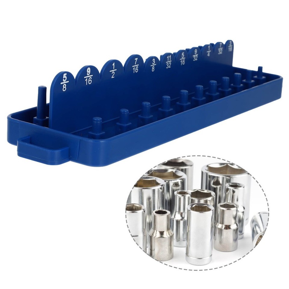 Socket Storage Bracket Container for Sockets and Wrenches Organizer ...