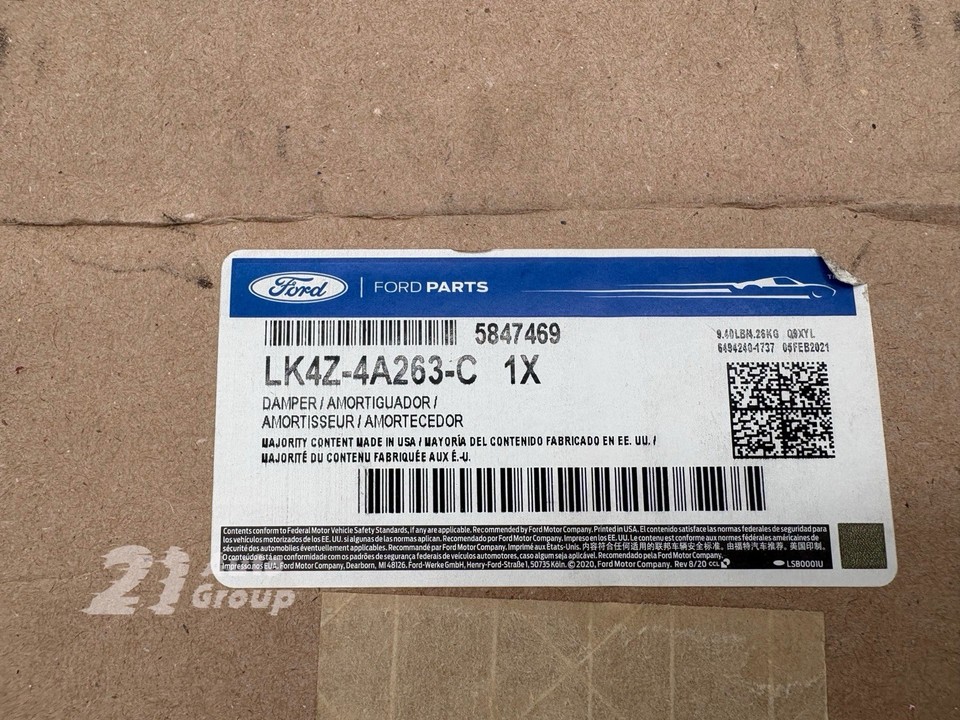 New Genuine 2021 - 2025 Ford Transit 150-350 Drive Shaft Damper (LK4Z ...