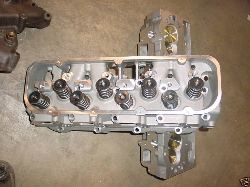 BBC Chevrolet 396 427 454 496 502 540 Aluminum Heads 320cc Rectangle ...