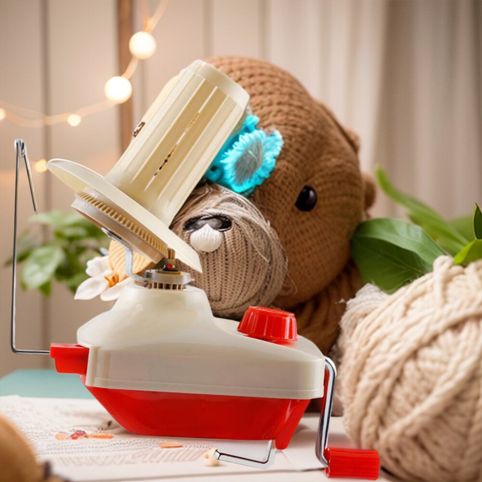 Yarn Winder Portable Hand Operated Winder for DIY Sewing Making ...