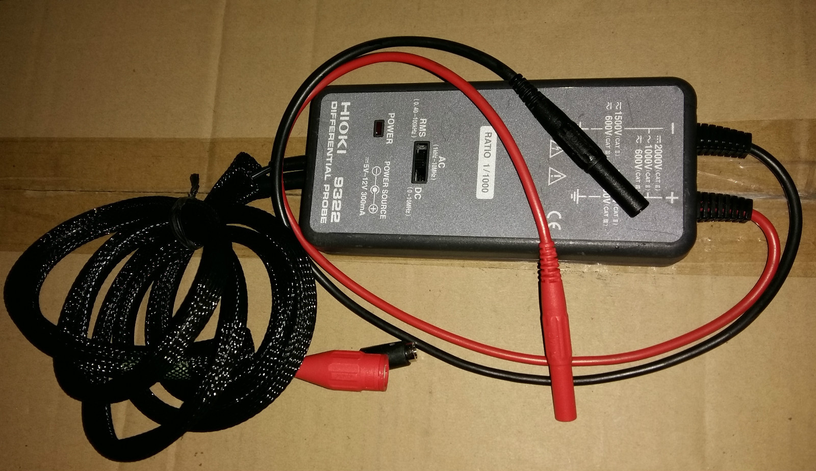 Hioki 9322 Differential Probe | eBay