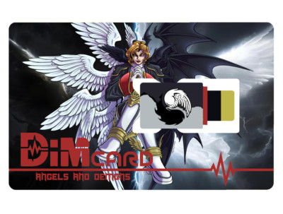 CUSTOM Angels and Demons DIM DIGIMON for Vital Bracelet/VITAL HERO Dim ...