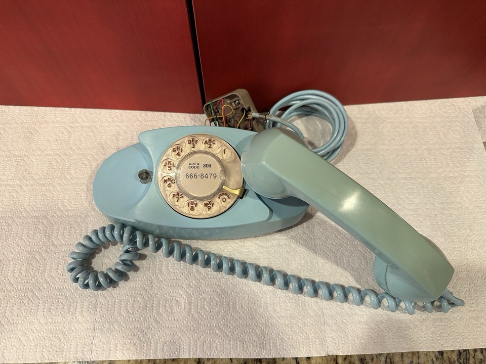 Vintage 1960s Princess Rotary Phone in Tiffany Blue | eBay