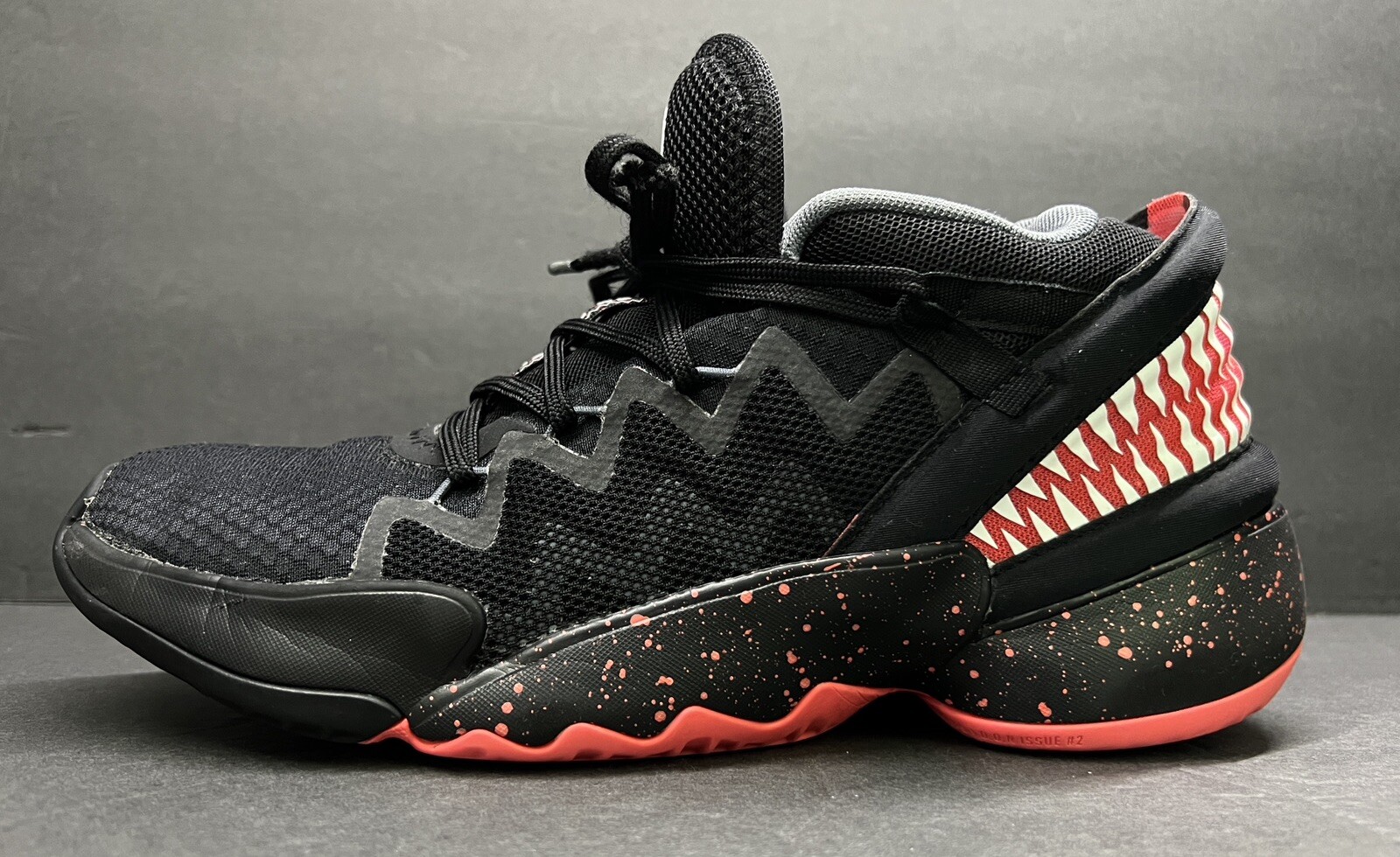 Adidas DON Issue 2 Men's Venom MARVEL Black Basketba… - Gem