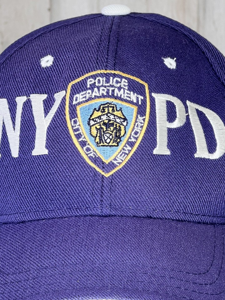NYPD Blue Strapback Cap Hat Men's Or Women’s | eBay