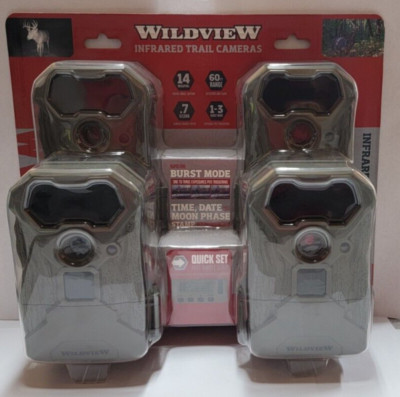 Stealth Cam Wildview WV14 14MP (4pack) STC-WV14-4pk | eBay