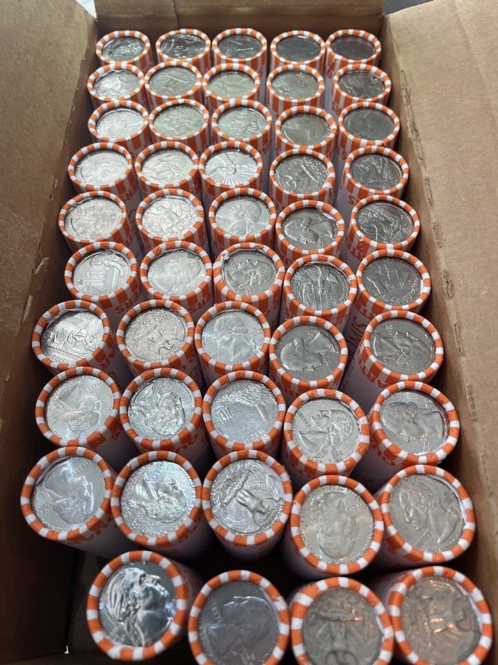 1 Roll of OBW Bank Sealed Quarters 40 coins ($10 FV) Loomis Brinks | eBay