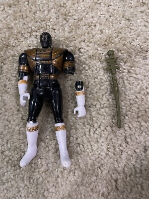 Power Rangers ZEO AUTO Gold Ranger Flip Bandai Action Figure (Broken ...