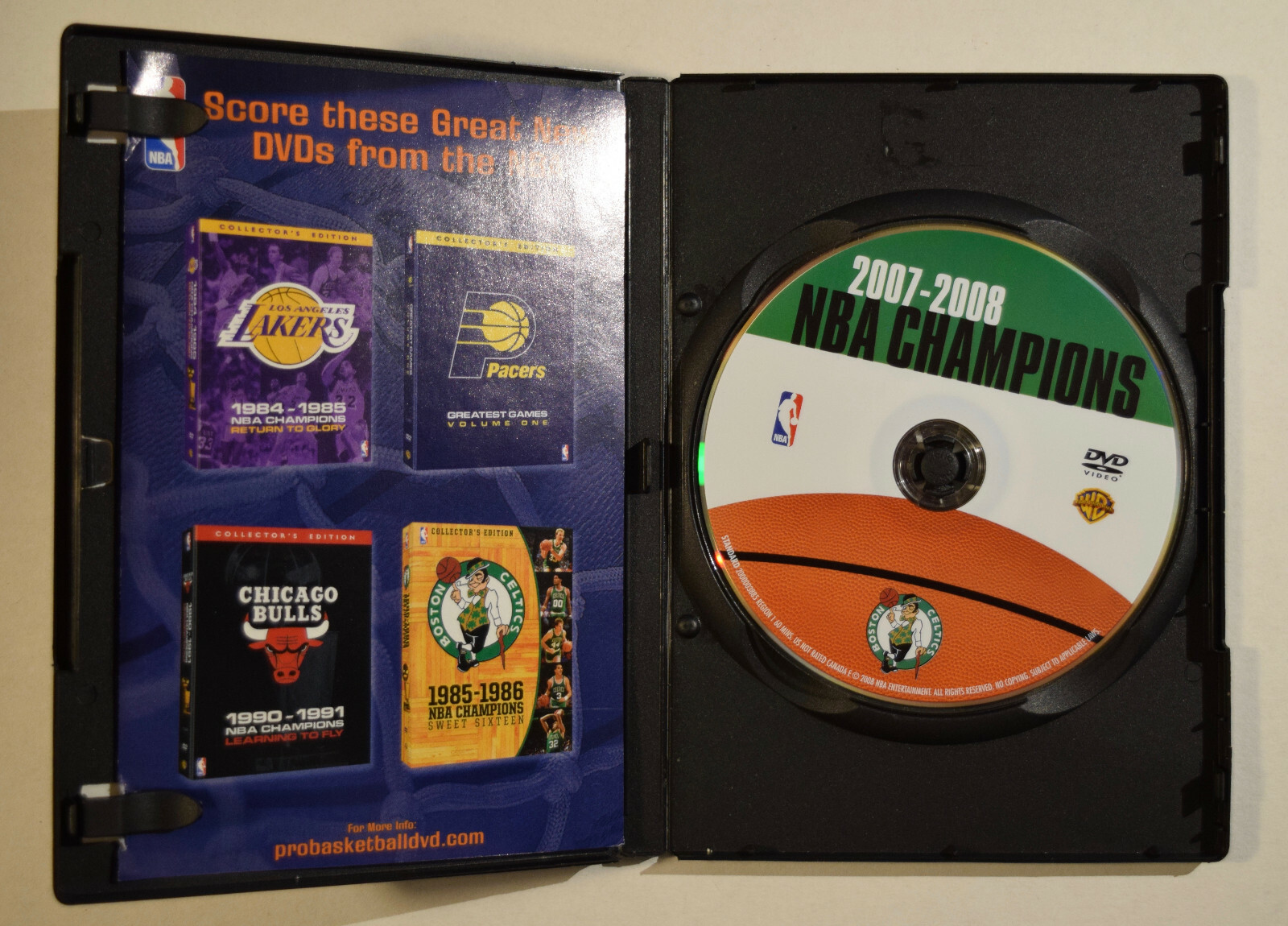 NBA Champions 2007-2008: Boston Celtics (DVD, 2008) 883929016051| eBay