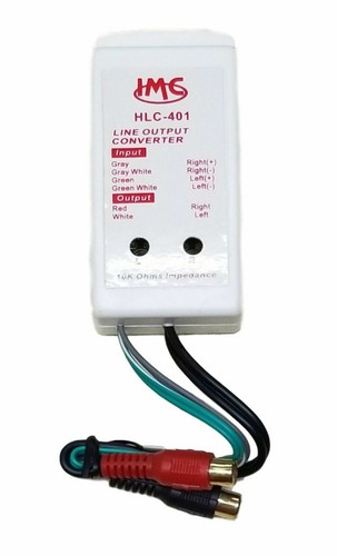 Line Output Converter - High Level to RCA 791111428202 | eBay