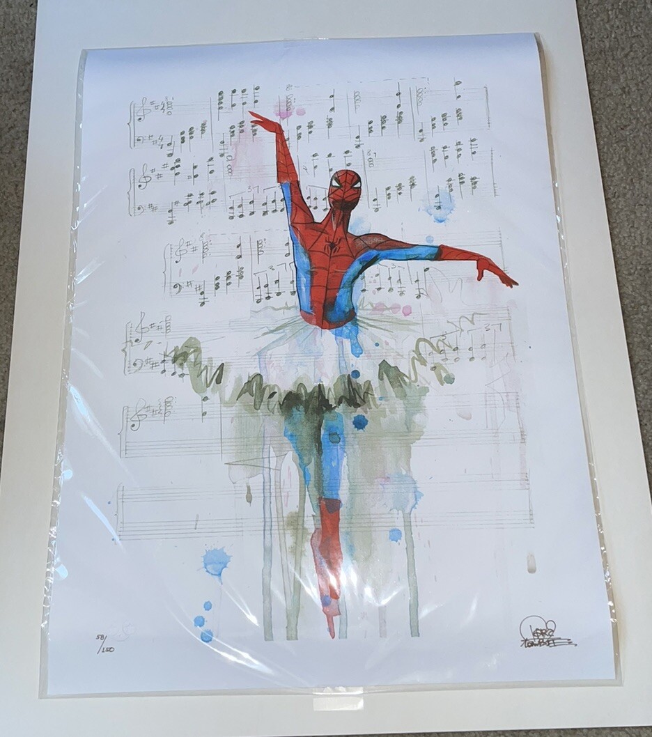 "Action Figure" by Lora Zombie 1st ED Print. Hand-signed. Embossed. W ...