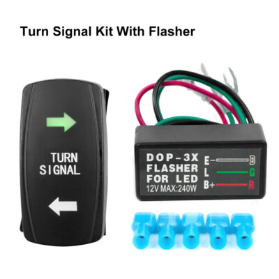 Universal Car Motorcycle LED Flasher Relay 12V 3Pin Turn Signal Blinker ...