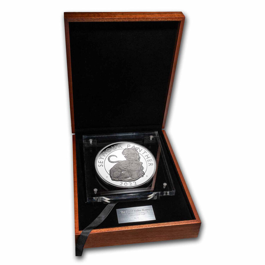 2022 GB 2 kilo Silver Royal Tudor Beasts Panther Prf (Box/COA) | eBay